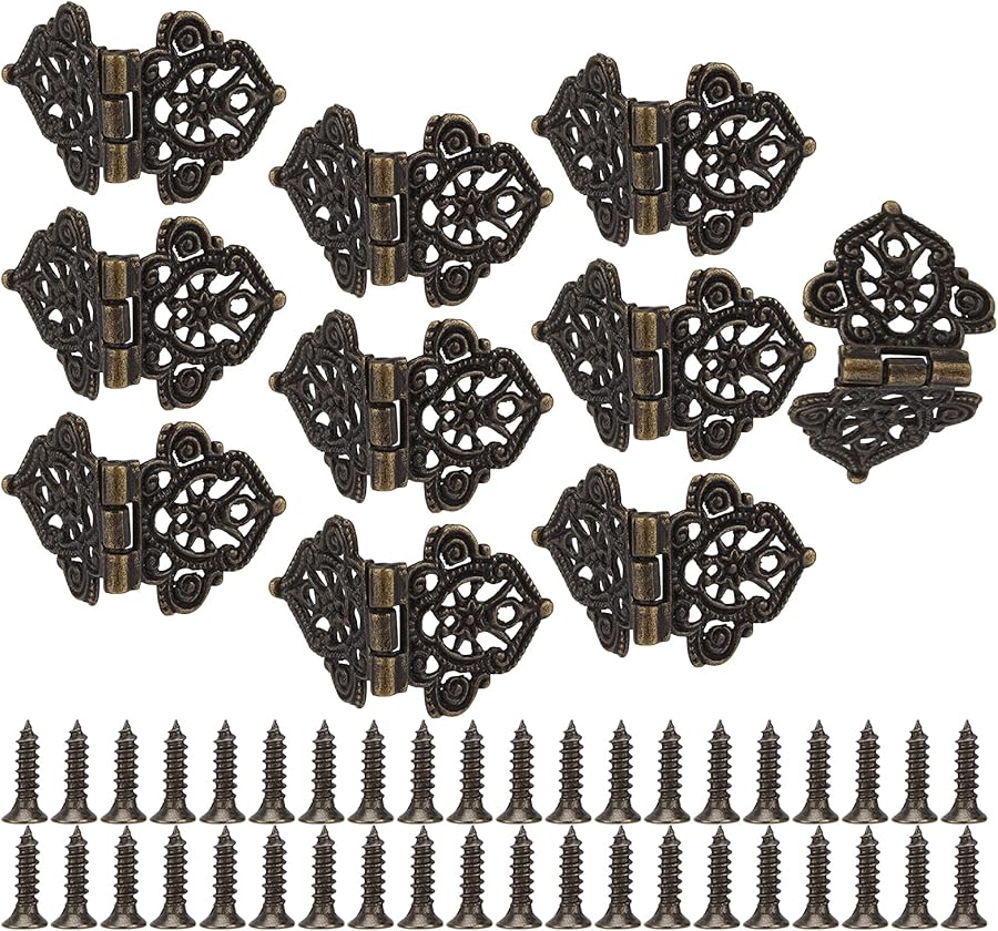 Generic Antique Decorative Green Bronze Zinc Alloy Hinges For Furniture ...