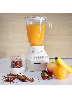تسوق جيباس وخلاط 2 في 1، وعاء بلاستيكي سعة 1.5 لتر، 4 سرعات للتحكم مع ...