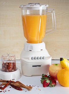 geepas 2-in-1 Blender, 1.5L Plastic Jar, 4 Speed Control with Pulse ...