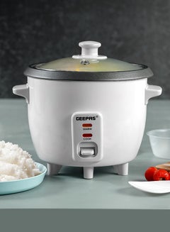 GEEPAS Rice Cooker with Non-Stick Cooking Pot | Automatic Cooking ...