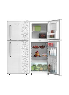 NIKAI 170L Double Door Refrigerator With Vegetable Crisper, Adjustable ...