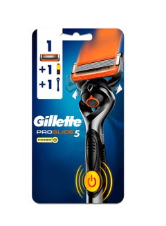 Gillette Fusion Proglide Power Flexball Razor With 1 Blade | Yellow ...