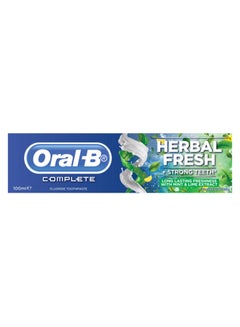 Oral B Complete Herbal Fresh And Strong Teeth Toothpaste 100ml UAE ...
