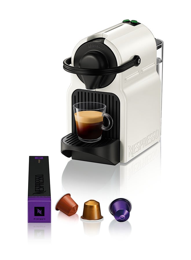 Nespresso Inissia Coffee Machine By Nespresso, White, 0.7L (UAE Version ...