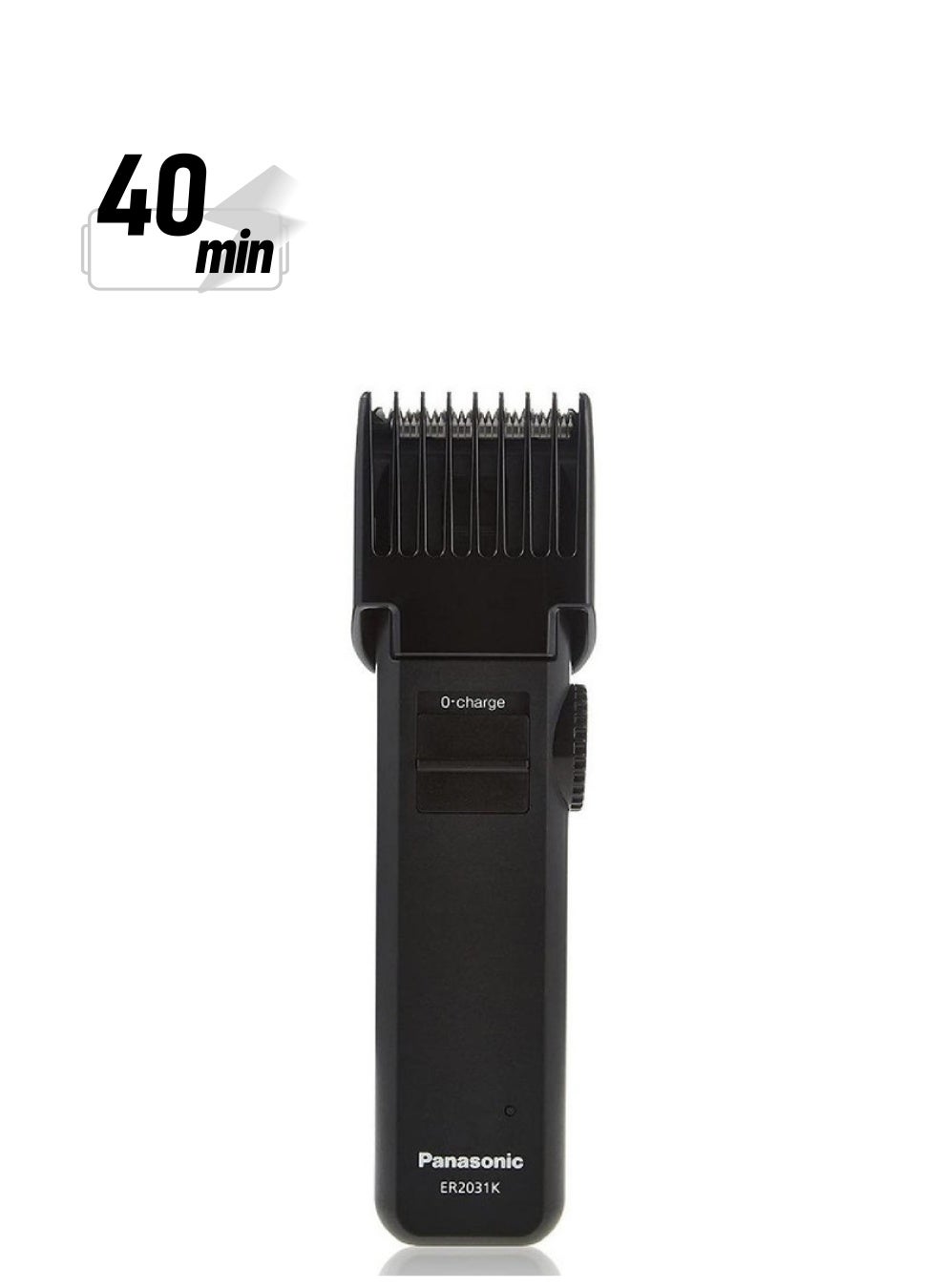 Panasonic Men'S BeardHair Trimmer,12 Cutting Lengths, 8 Hours Full ...