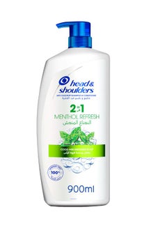 Head & Shoulders 2 In 1 Menthol Refresh Anti-Dandruff Shampoo With ...
