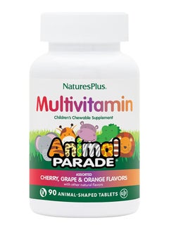 Nature's Plus Mag Kids Animal Parade Chewable Supplement Assorted ...