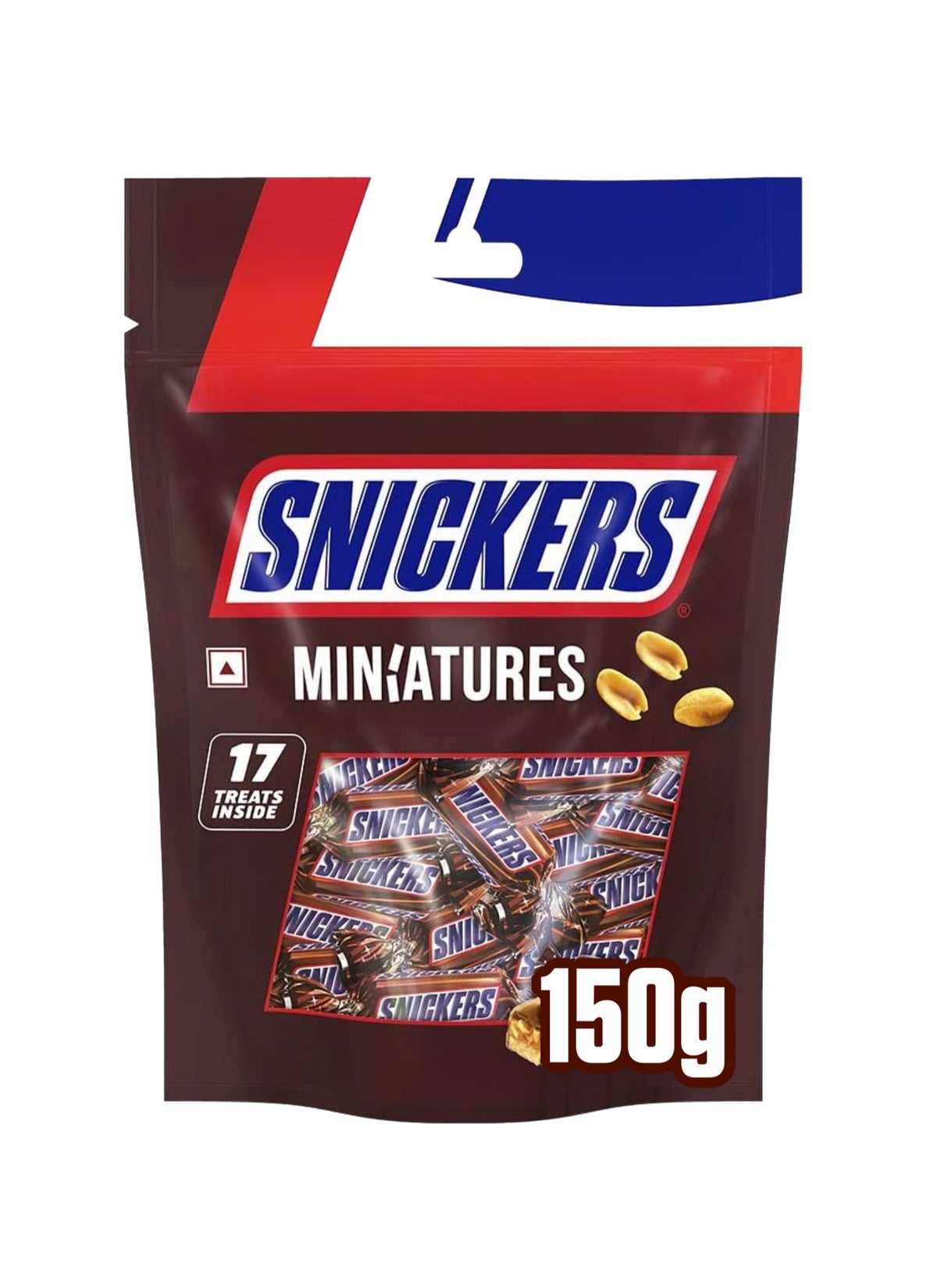 Snickers Miniatures Chocolate Mini Bars 150grams | Best Price UAE ...