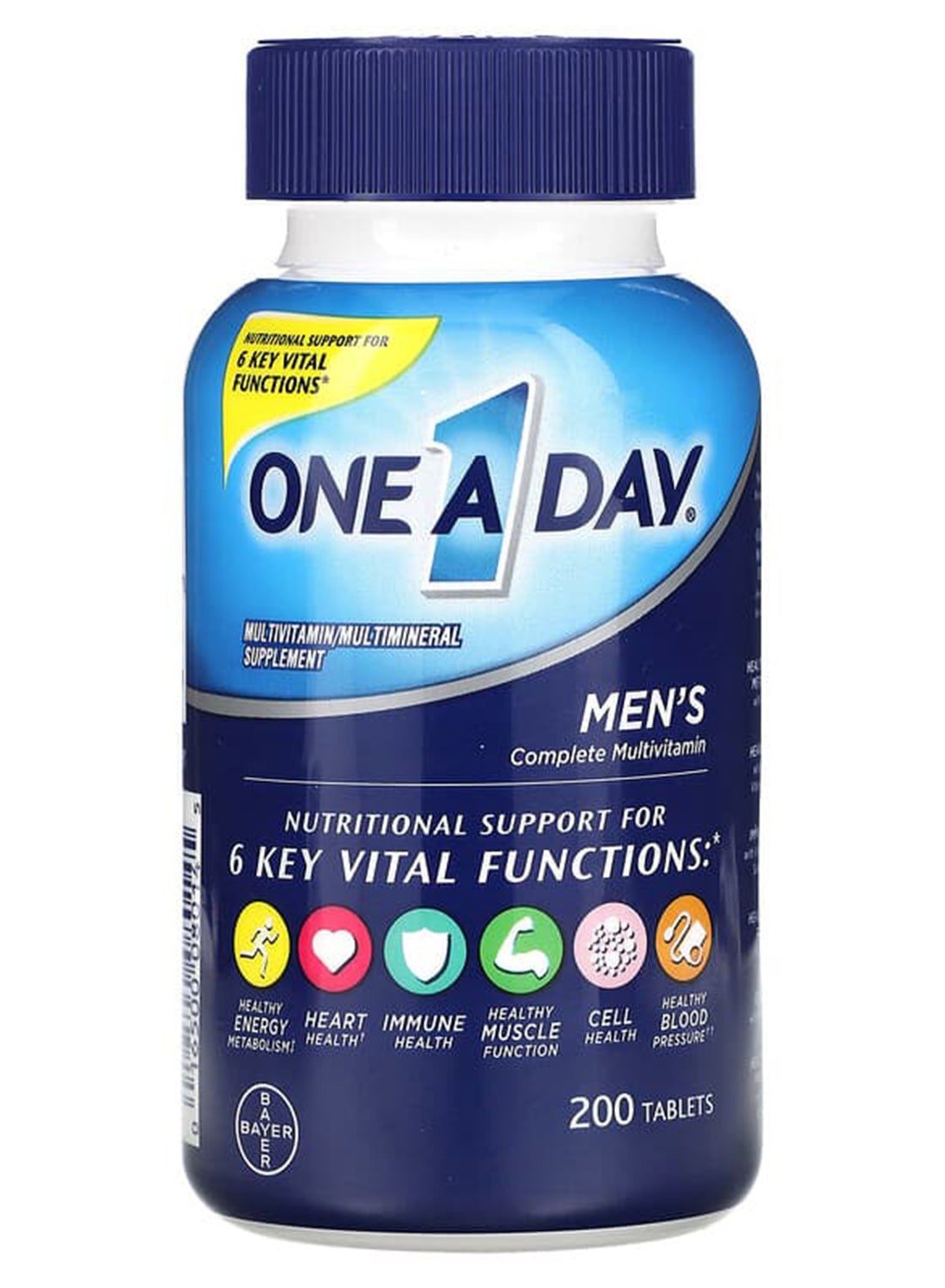 ONE A DAY Multivitamin and Multimineral Supplement For Men's - 200 ...