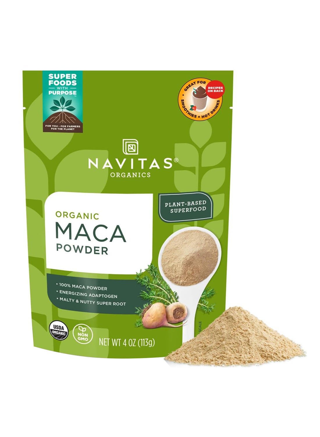 Navitas Organic Maca Powder 4 Oz (113 G) | Best Price UAE | Dubai, Abu ...