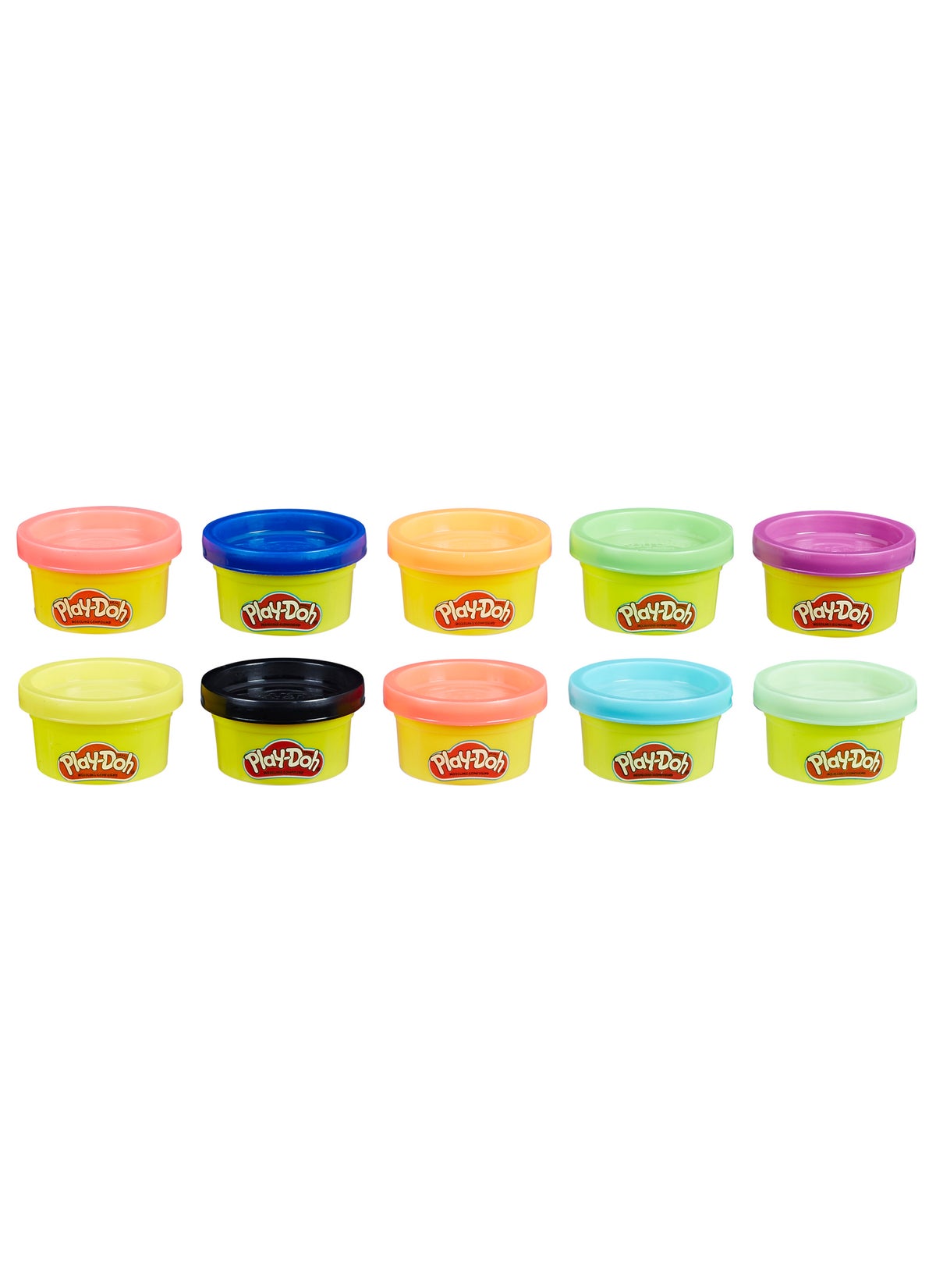 Play-Doh Party Pack, 10 Mini Play-Doh Cans, Party Favors for Kids ...