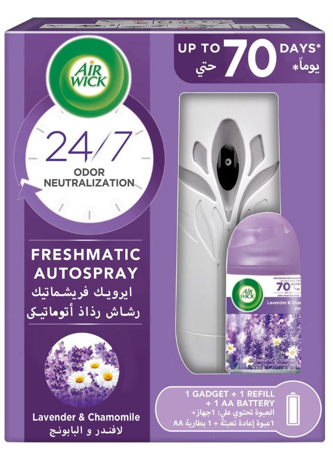 Air Wick Freshmatic Auto Spray Kit Lavender And Chamomile Multicolour ...