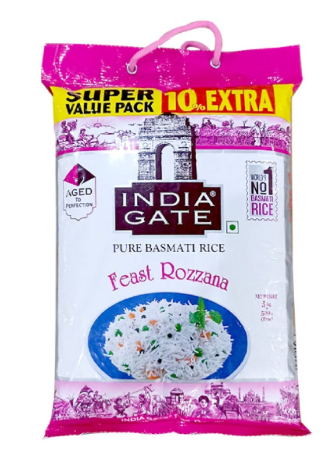 India Gate Feast Rozzana Basmati Rice 5kg | Best Price UAE | Dubai, Abu ...