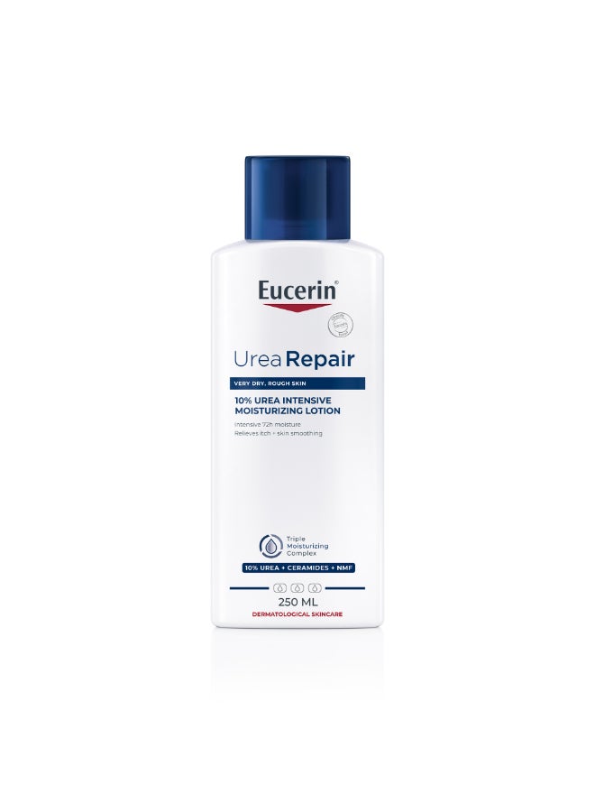 Eucerin Urearepair Plus 10% Urea Body Lotion With Ceramide, Immediate ...