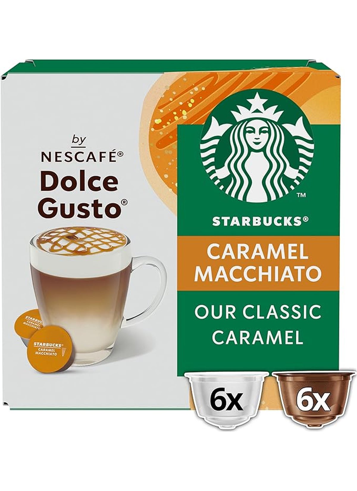 Nescafe Caramel Macchiato Coffee Pods 127.8grams | Best Price UAE ...