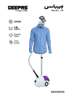 GEEPAS Garment Steamer, 2000W Vertical Steamer, GGS25022N | Portable ...