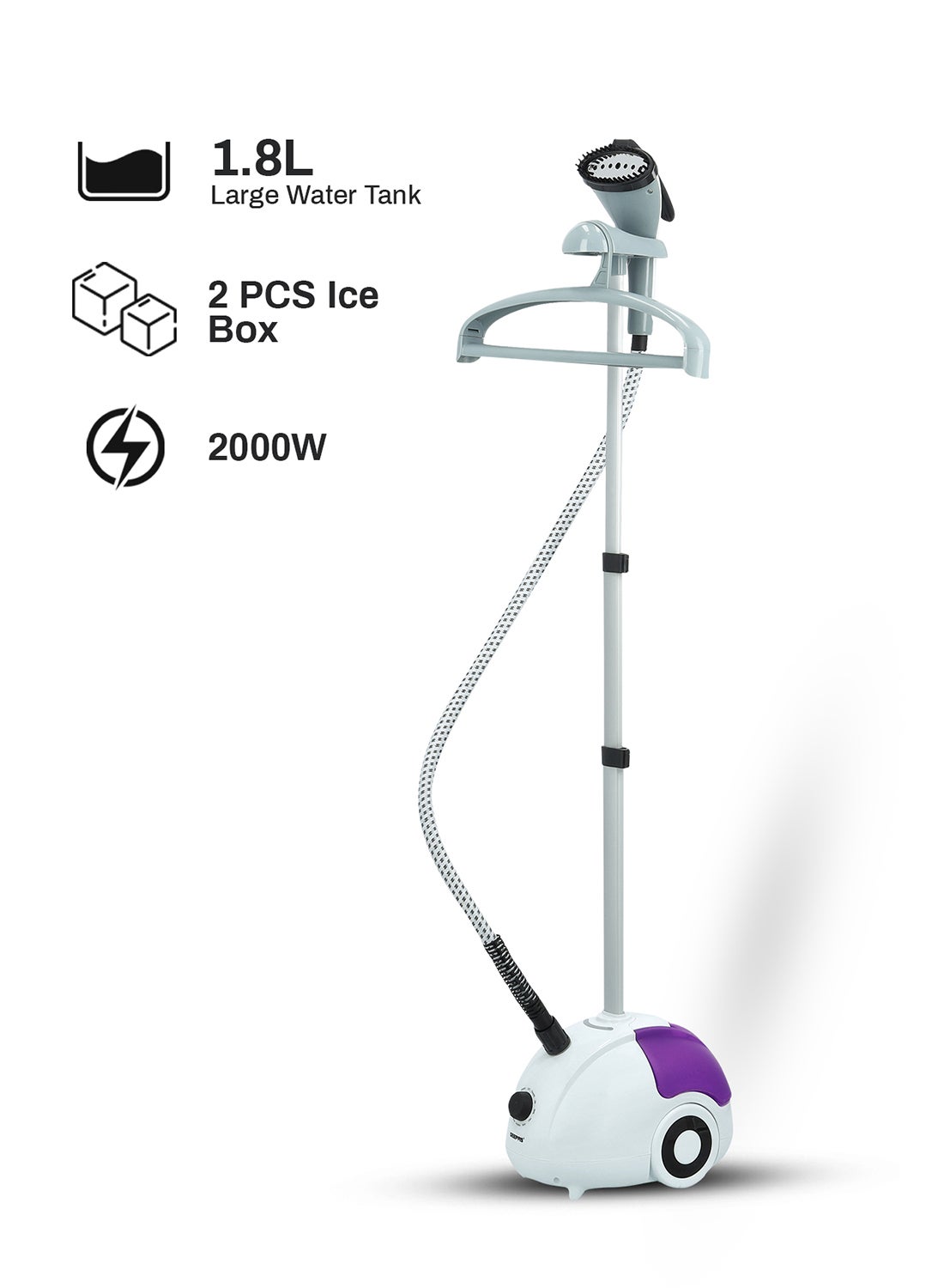 GEEPAS Garment Steamer, 2000W Vertical Steamer, GGS25022N | Portable ...