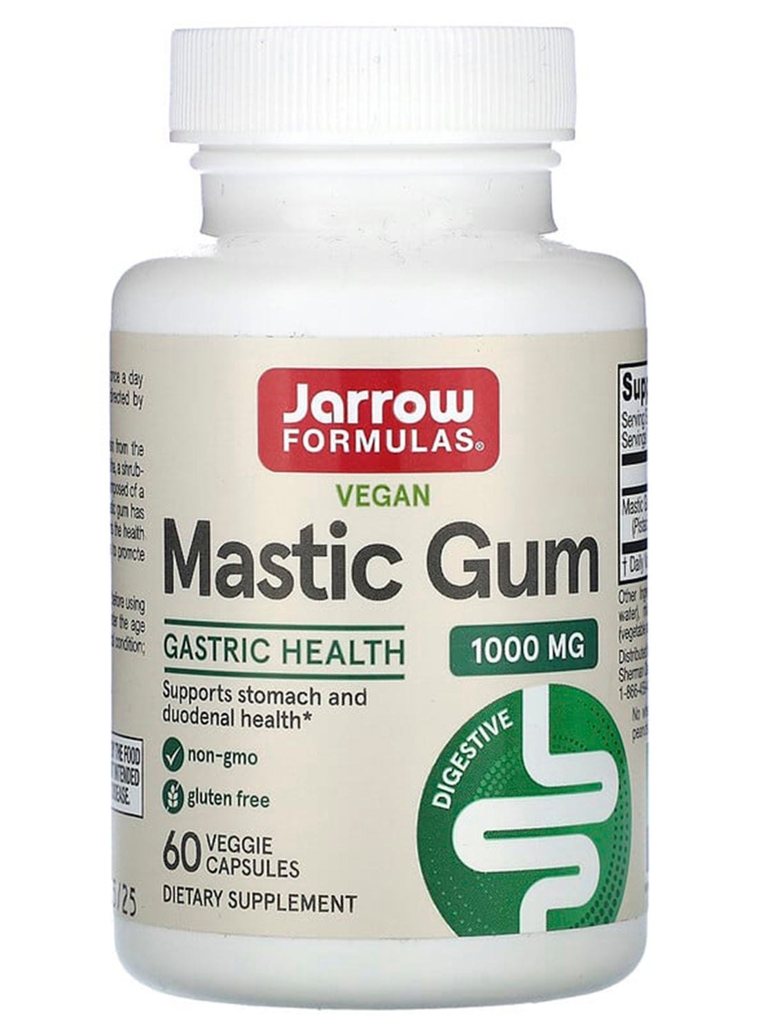 jarrow formulas Mastic Gum Supports The Stomach And Duodenal Health 60 ...
