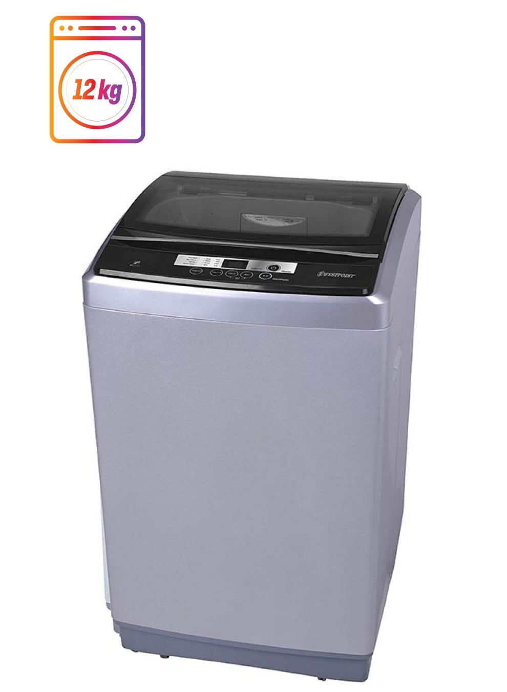 WESTPOINT 12Kg Top Load Auto Washing Machine WLX-1217P White | Best ...