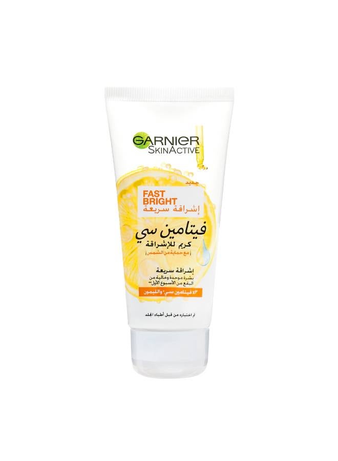 Garnier Skin Active Fast Bright Day Cream with 3x Vitamin C and Lemon ...