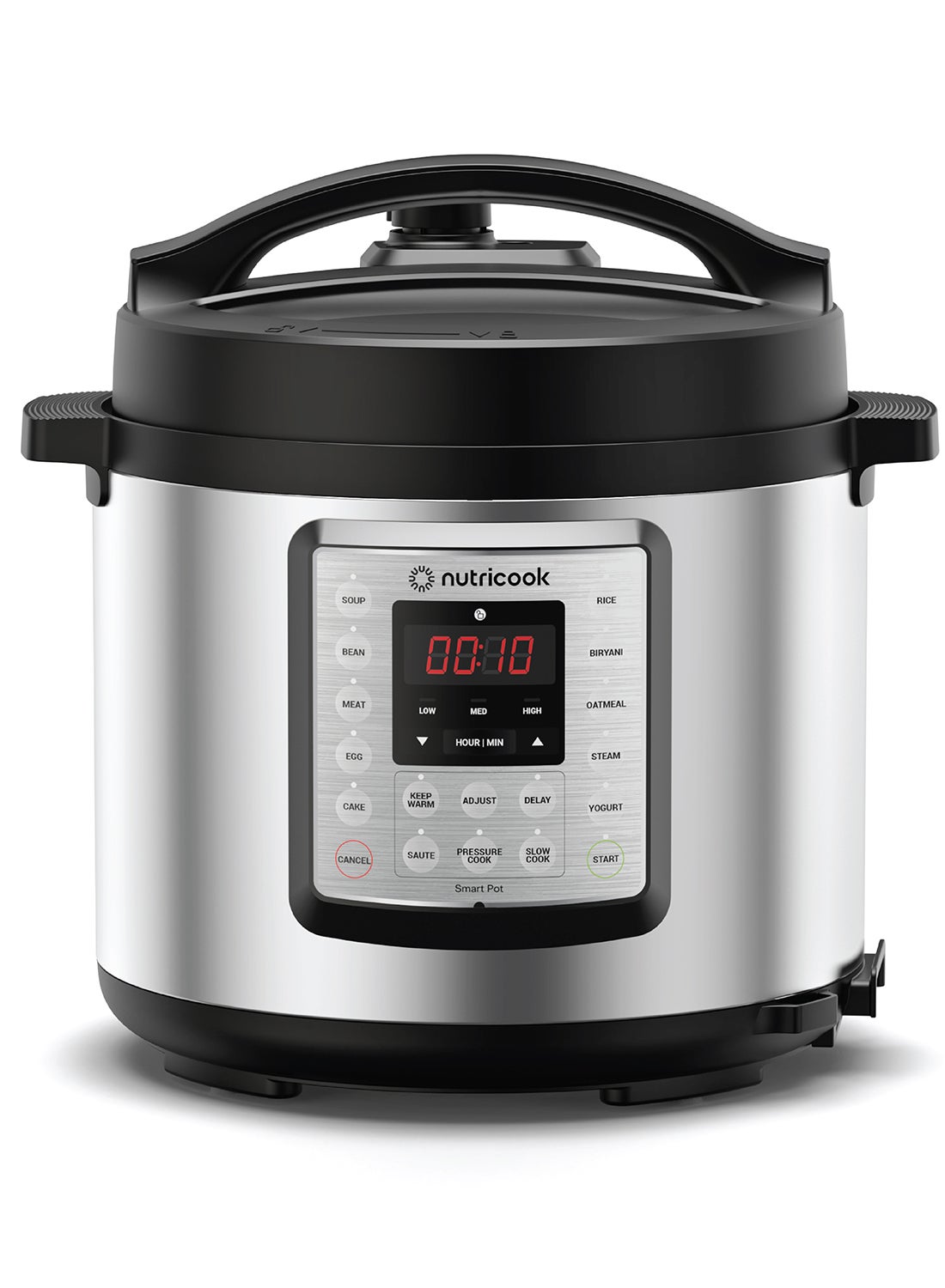 nutricook Electric Pressure Cooker, 6 Liters, Smart Pot Eko,9 In 1 Rice ...