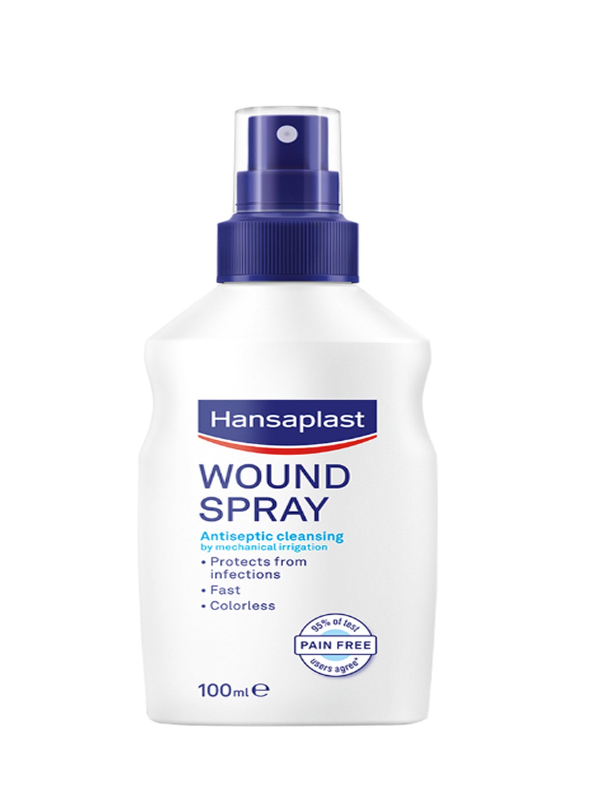 Hansaplast Wound Cleansing Spray Antiseptic Cleansing By Mechanical ...