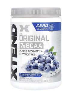 XTEND Original 7G BCAA Muscle Recovery + Electrolytes, Blue Raspberry ...