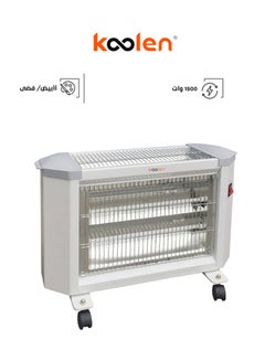 KOOLEN Electric Heater 1500W 1500 W 807102005 White/Silver | Best Price ...