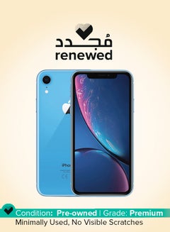 Apple Renewed - iPhone XR With FaceTime Blue 128GB 4G LTE UAE | Dubai ...