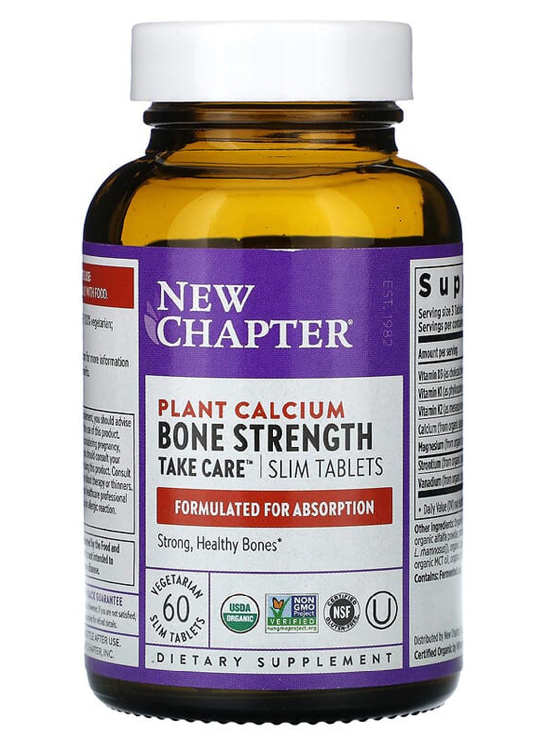 New Chapter Bone Strength Take Care - 60 Tablets | Best Price UAE ...