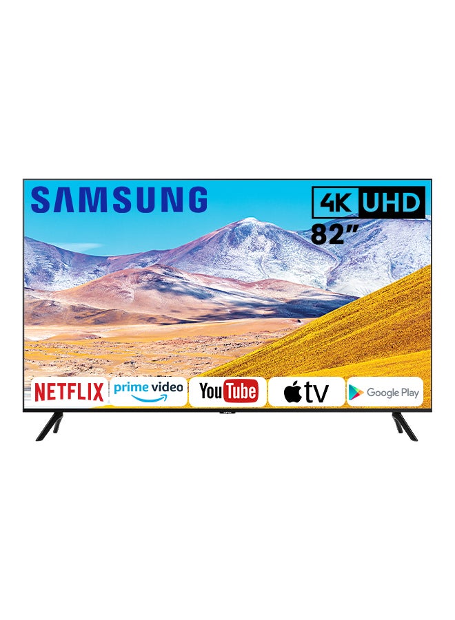 Samsung 82-Inch Crystal 4K UHD Smart LED TV(2021) UA82TU8000UXZN Black ...