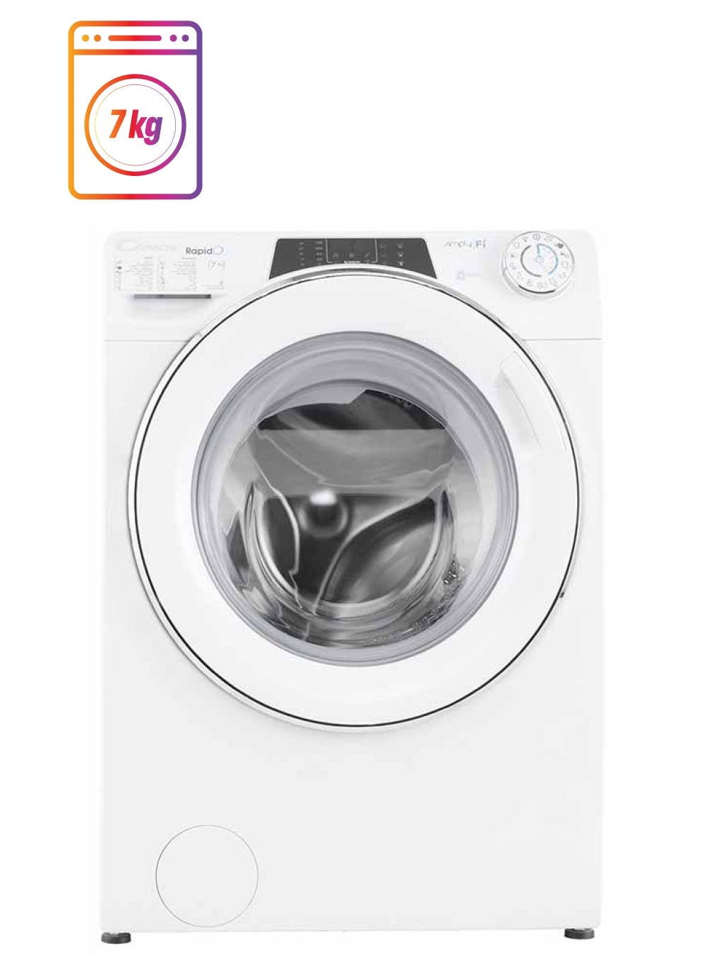 CANDY Frontload Washing Machine 7 kg RO1274DXH5Z-19 White | Best Price ...