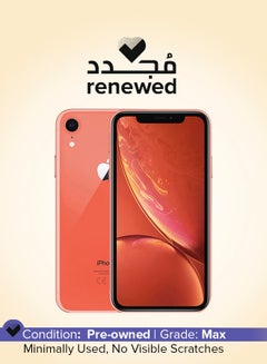 Apple Renewed iPhone XR With FaceTime Coral 128GB 4G LTE UAE | Dubai ...
