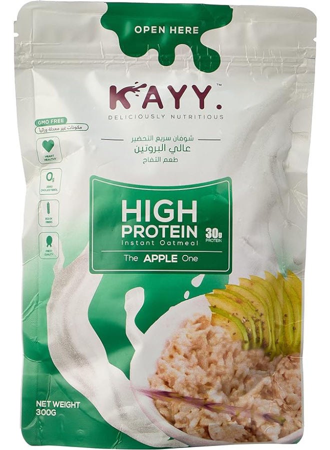 Kayy High Protein Instant Apple Oat Meal 300grams | Best Price Egypt ...