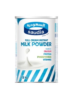 Saudia Instant Full Cream Milk Powder, 1800g | Best Price KSA | Riyadh ...