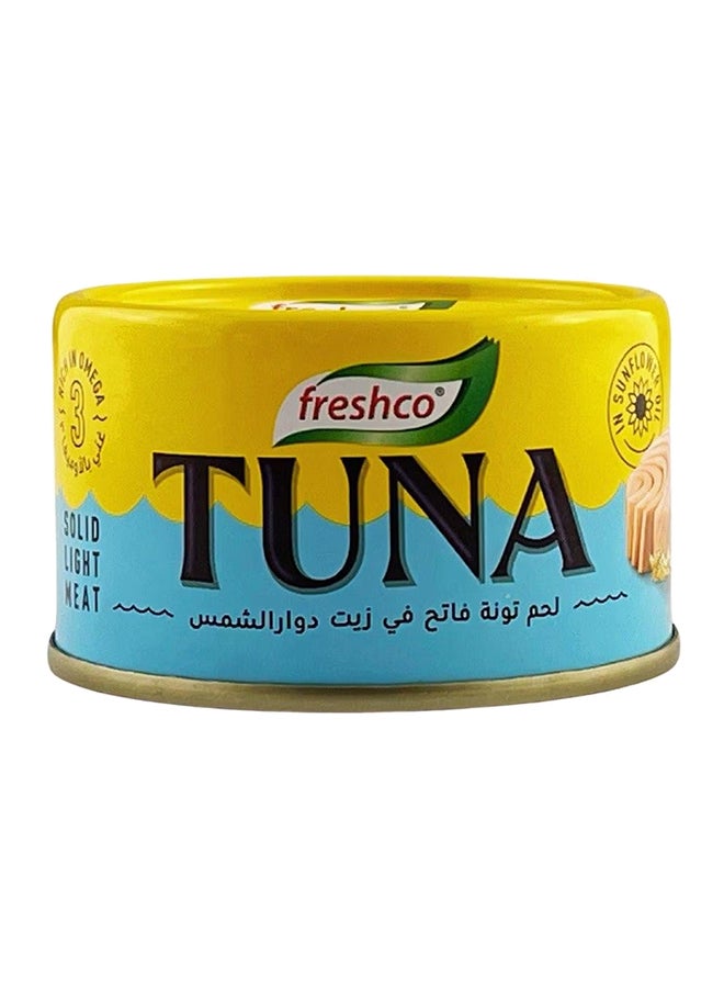 FRESHCO Light Meat Tuna With Sunflower Oil, 185g | Best Price KSA ...