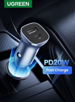 Ugreen PD 24W Car Charger Fast Charging Dual USB Car Plug Adapter Car ...