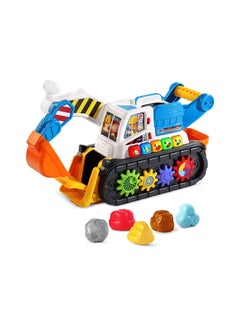 vtech Scoop & Play Digger – Push & Pull Toddler Construction Toy with ...