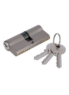 GEEPAS Mortise Double Cylinder Lock , 70mm Security Lock| Double Brass ...