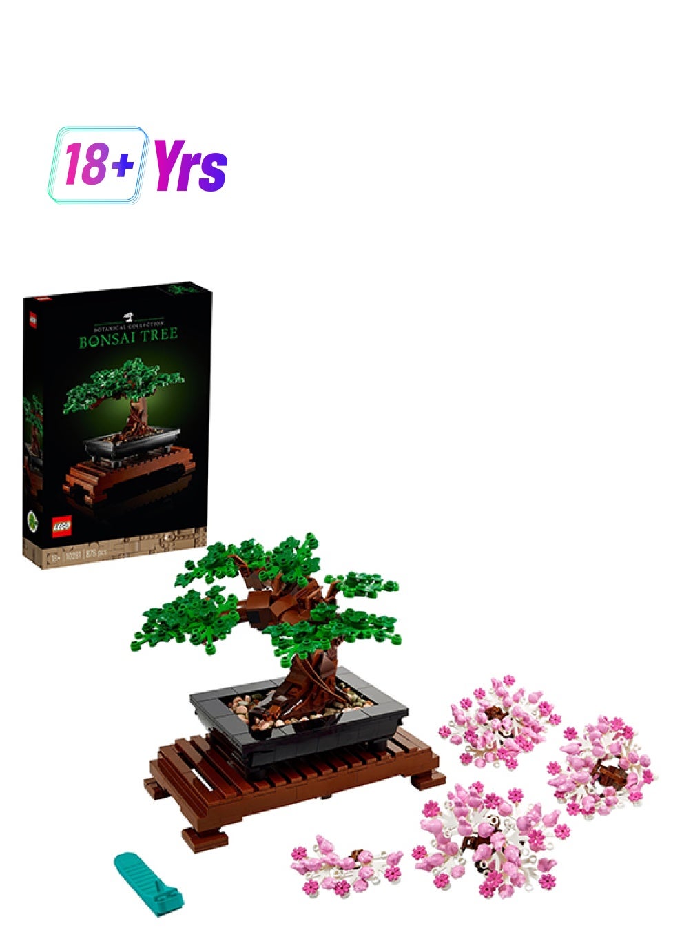 LEGO 6332925 LEGO Botanicals Bonsai Tree - Faux Plant for Adults - Home ...