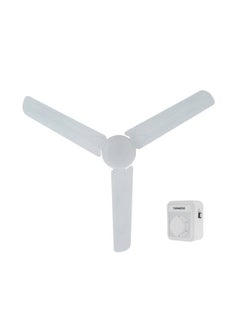 TORNADO Ceiling Fan 56 Inch LED, 3 Blades, 75 W TCF56L White UAE ...
