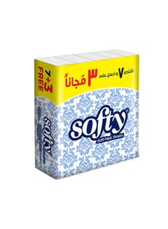 softy Soft Facial Tissues, 130 Sheets , 7+3Piece White | Best Price KSA ...