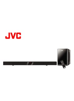 JVC 2.1 Channel Soundbar With Subwoofer Home Theater Surround Sound ...