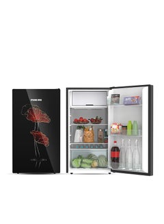NIKAI 140L Gross / 90L Net, Single Door Refrigerator With Glass Finish ...