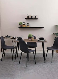 Pan Home 5-Piece | Lenox Dining Set | Mdf Material | 1 x DINING TABLE ...