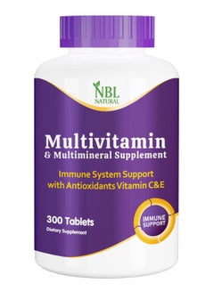 NBL Natural Multivitamin For Women And Men 300 Tablets UAE | Dubai, Abu ...