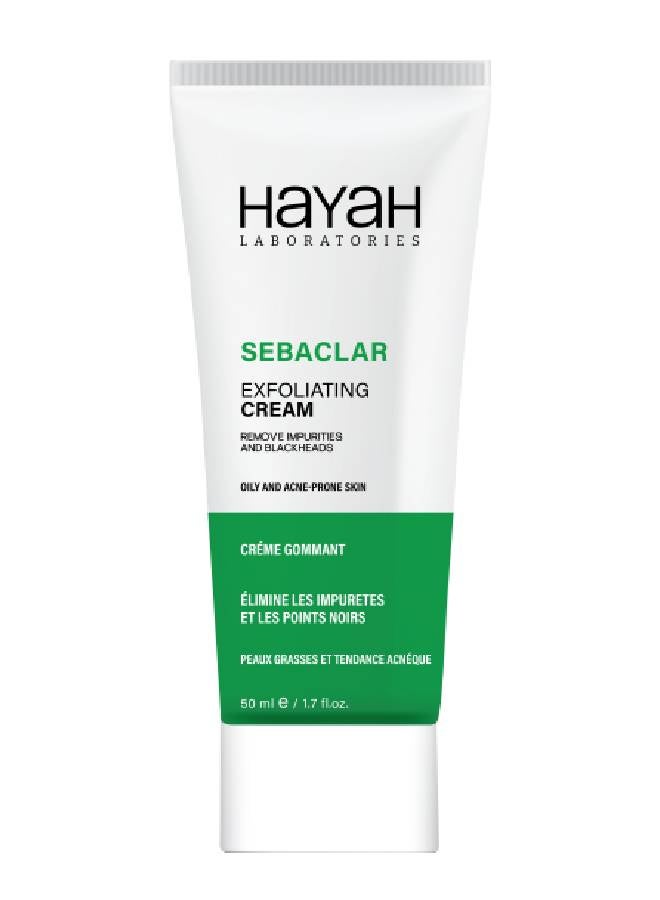 Hayah Laboratories Sebaclar Exfoliating Cream Multicolour 50ml | Best ...