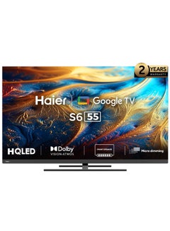 Haier 55 Inch HQLED 4K UHD Smart Google TV | Dolby Vision & Atmos ...