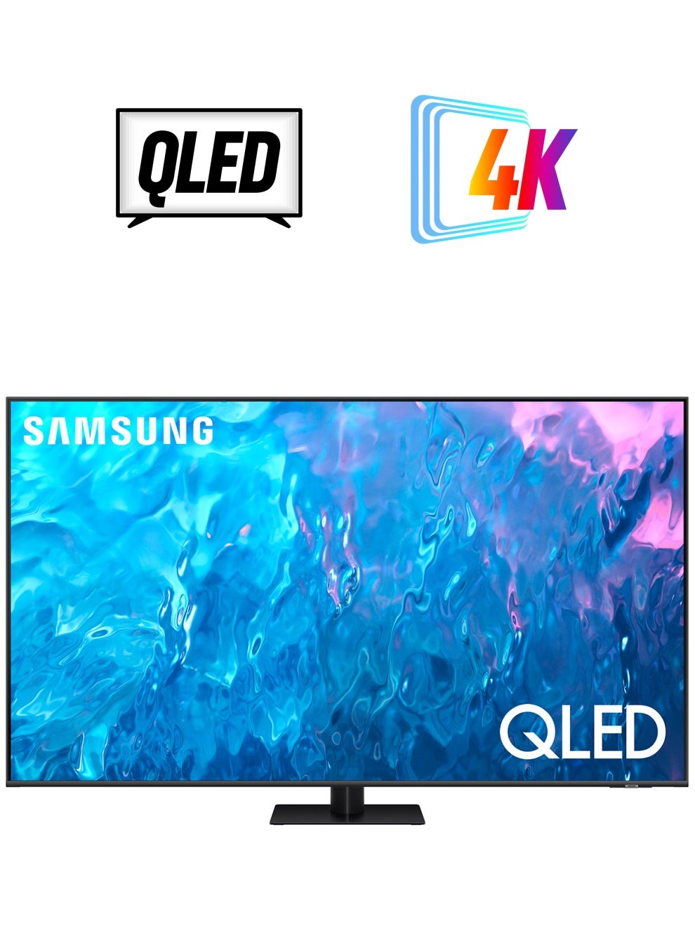 Samsung 75 Inch QLED 4K Smart TV 2023 75Q70C Titan Gray | Best Price ...