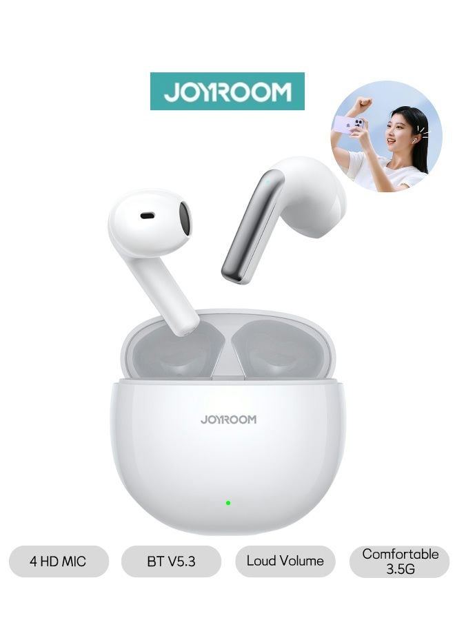 JOYROOM JR-PB1 True Wireless Bluetooth Earphones 4 Mic Semi In-Ear TWS ...